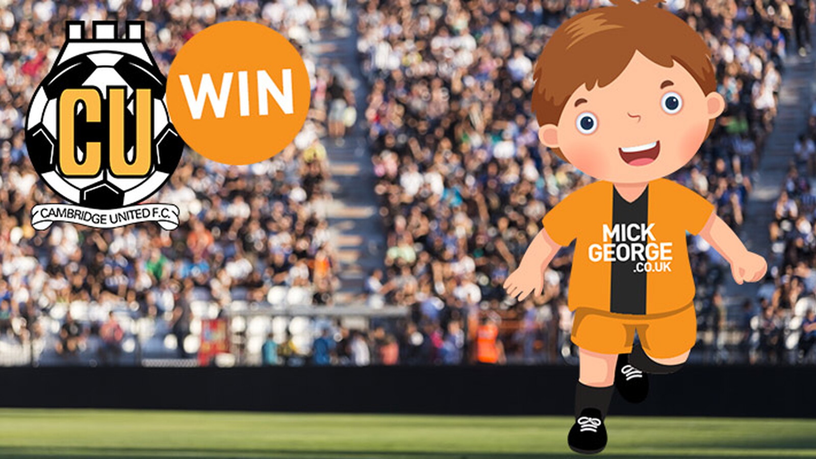 ENTER MICK GEORGE MASCOT COMPETITION FOR SEASON OPENER! | Cambridge ...