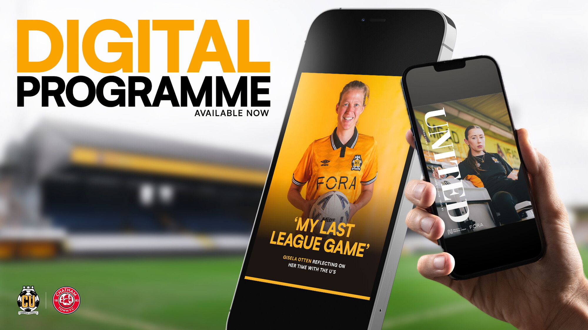 Digital Matchday Programme: Chatham Town | Cambridge United F.C.