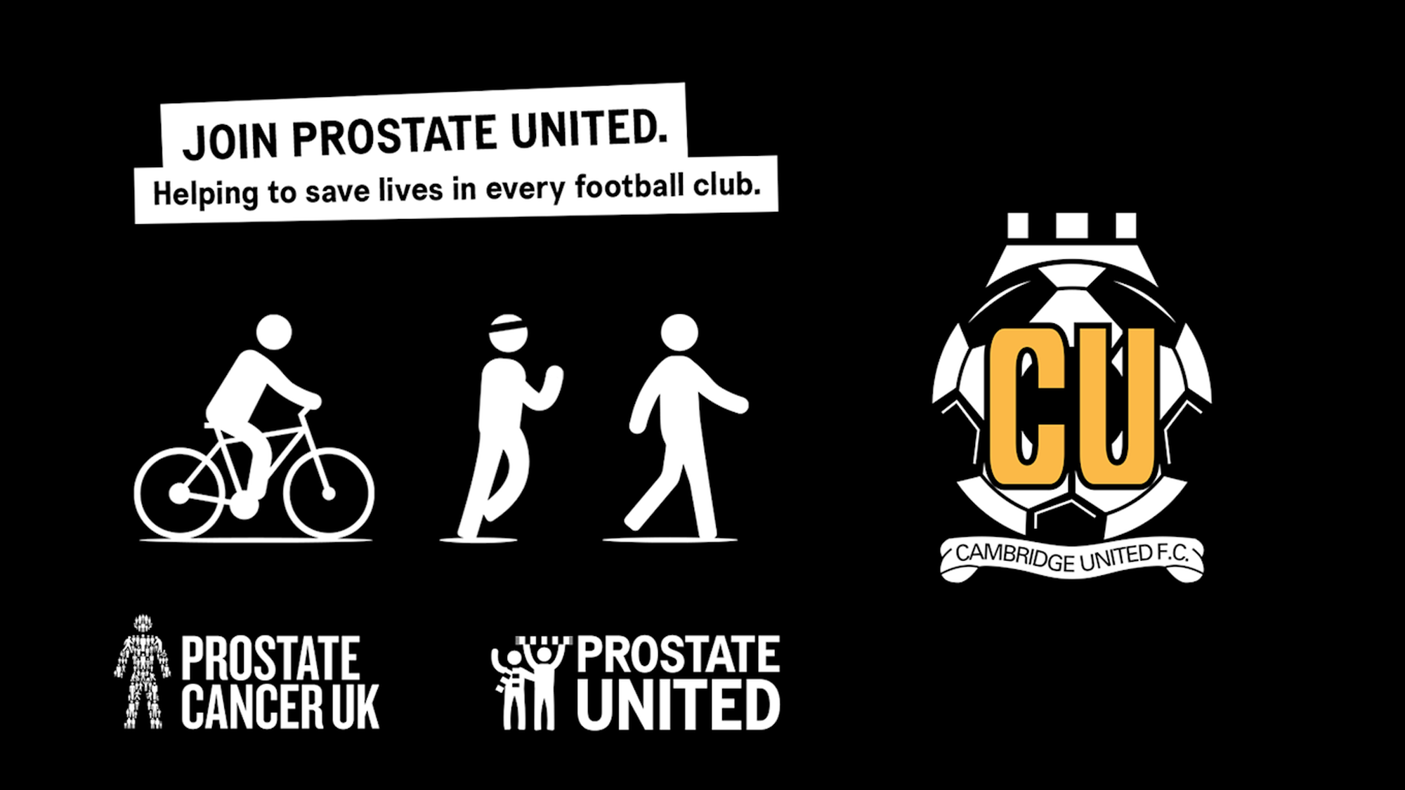 Join the U's Prostate United team this October | Cambridge United F.C.