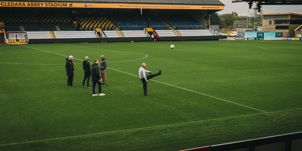 Game on - pitch inspection passed! | Cambridge United F.C.