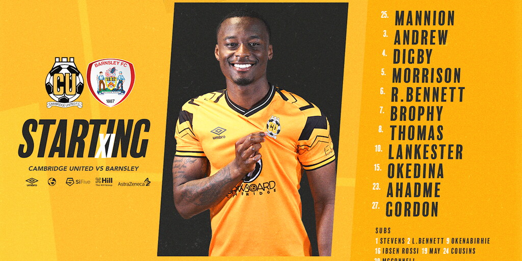 Team News: Cambridge United vs Barnsley | Cambridge United F.C.